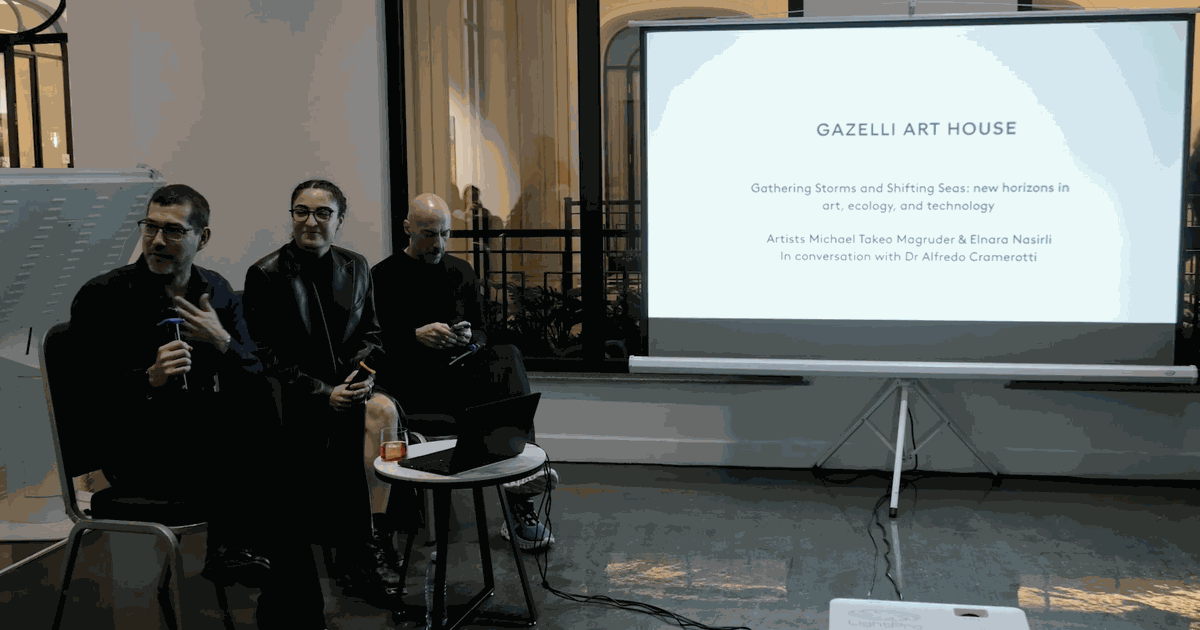 Tuesday Talk | Gathering Storms and Shifting Seas | Gazelli Art House